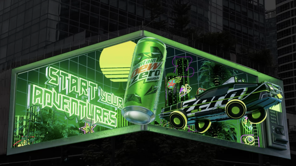 Mountain Dew Zero Sugar 3D - BBDO
